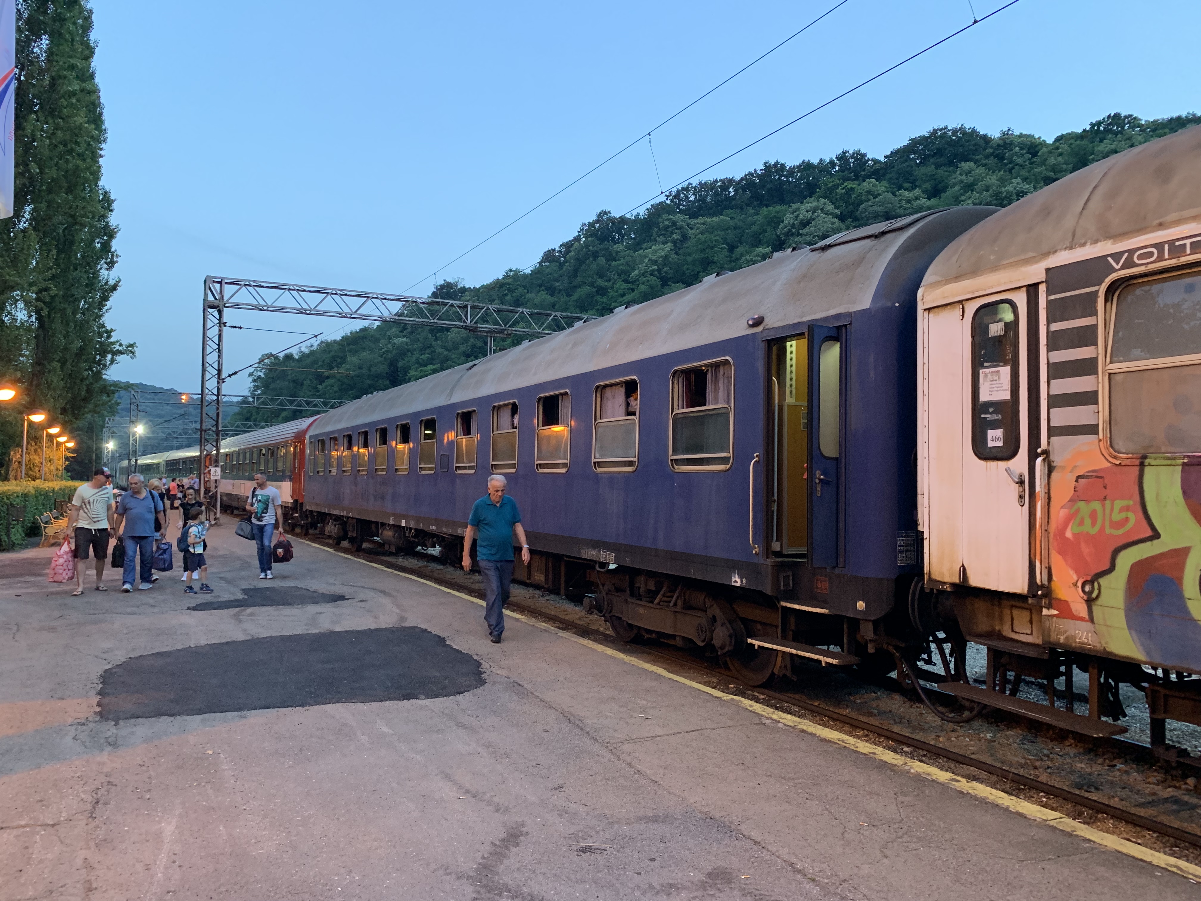 Belgrade, Serbia 🇷🇸 to Bar, Montenegro 🇲🇪 by sleeper and day-time train ...